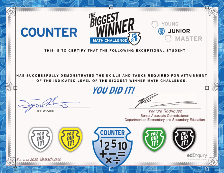The Biggest Winner Math Challenge – Ed Inquiry